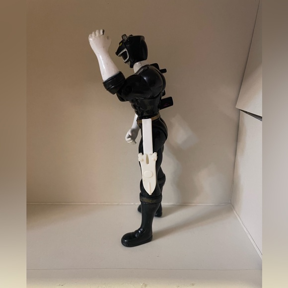 Toys | Bandai 201 Power Rangers Wild Force Black Ranger Action Figure ...